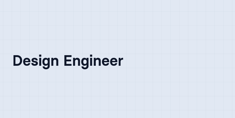 Design Engineer